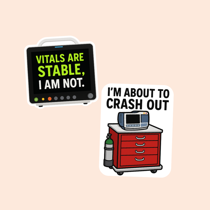 Medical Humor / Sarcasm / Plastic Add on – Badge Beauties