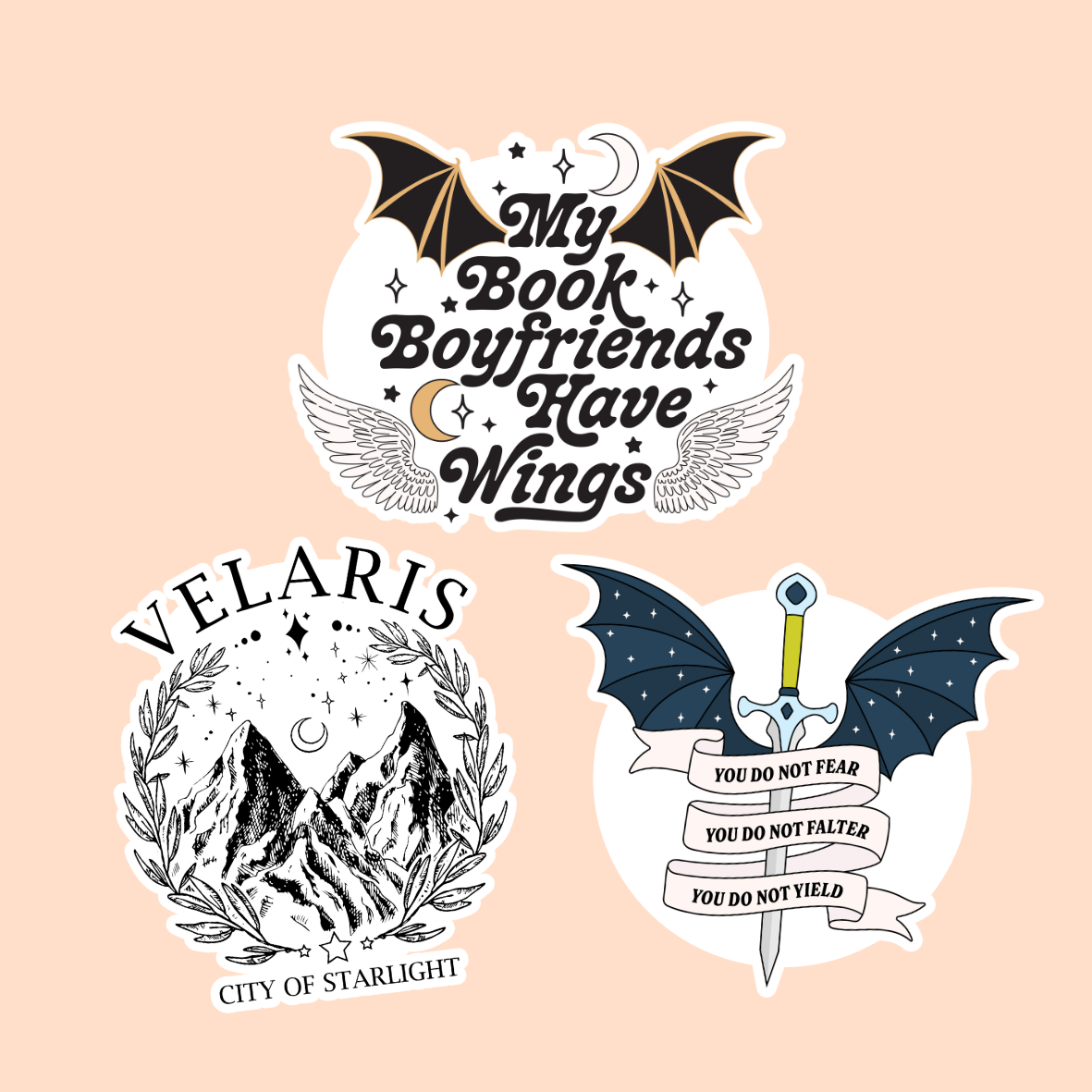 Acotar Book Read / Plastic Add on – Badge Beauties