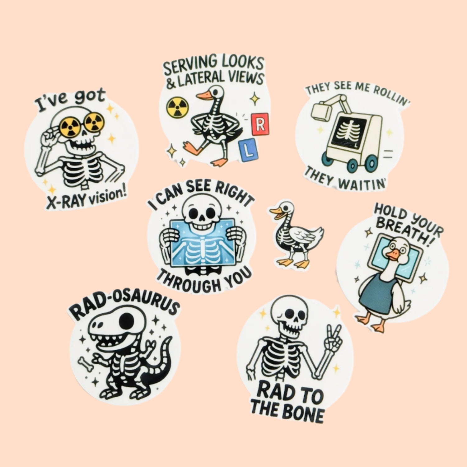 Xray Rad Tech Radiology / PLASTIC Add on + CHARM – Badge Beauties