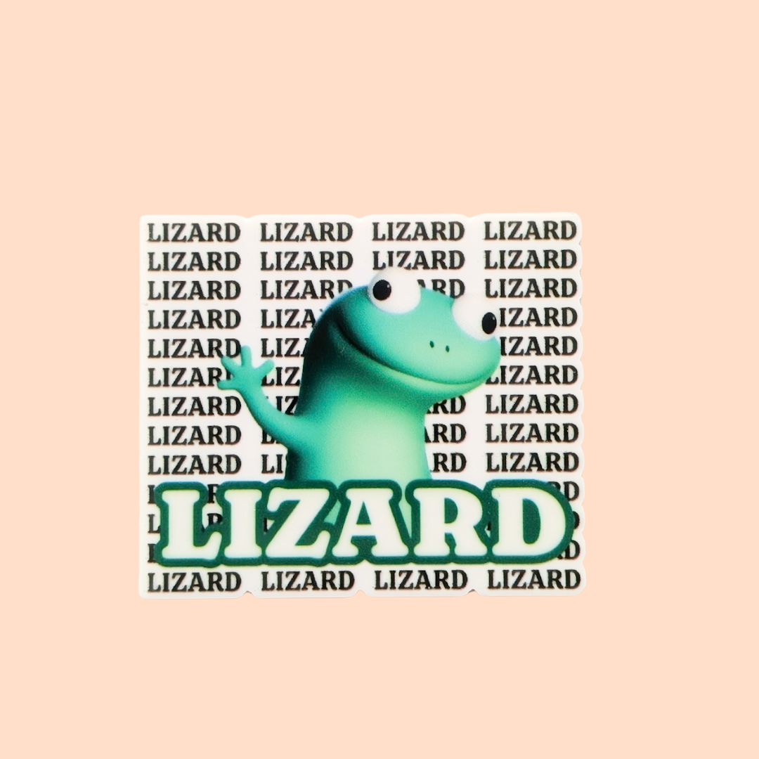 Lizard Lizard / PLASTIC Add on – Badge Beauties
